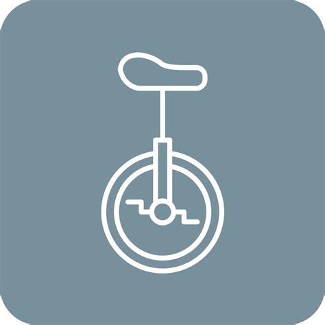 Monocycle Line Round Corner Background Icons 14811323 Vector Art At