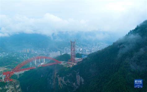 湖北鶴峰峽谷飛虹 新華網