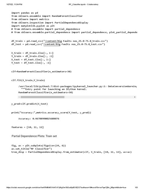 Rf Classifier Ipynb Colaboratory Pdf