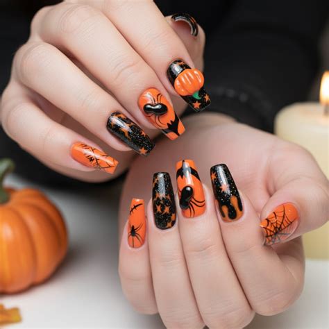 Top 9 Halloween Nails For A Spooky Look Plush Nail Bar