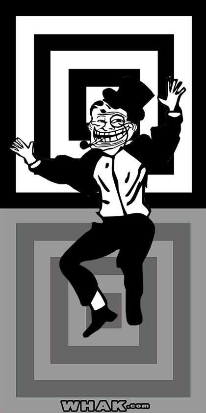 Troll Face  Animations For Trolling High Def Troll Poster Animated  Trippy Seizure