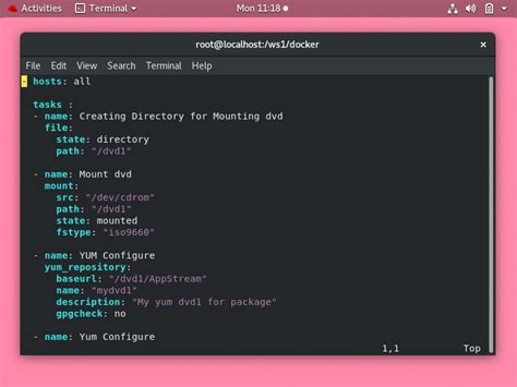 Ansible Apache Web Server On Docker Container Using Ansible