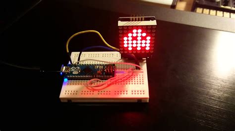 max7219 and arduino led animation youtube