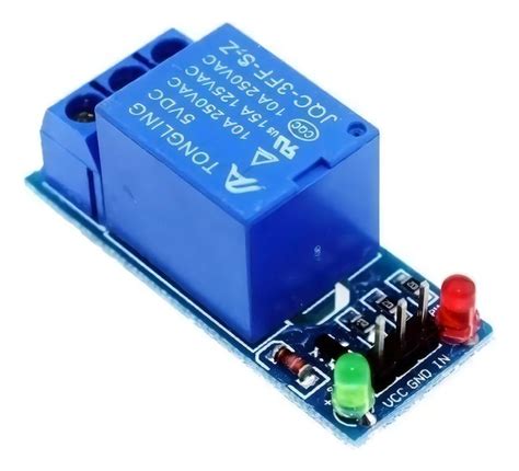 Modulo Rele Canal Led Indicador Para Arduino Pi Pic V A In Arduino Microcontroller