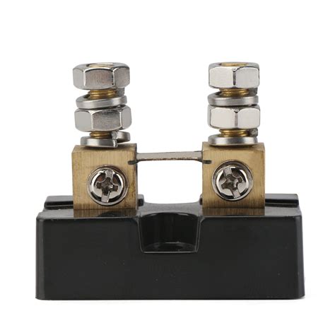 100A 100mV Current Shunt Resistor Anti Rust Metal Electric Shunt Resistance Resistor Kit For