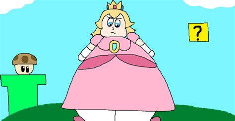 Fat Paper Princess Peach