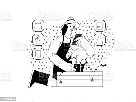 온라인 쇼핑 및 전자 상거래 벡터 일러스트 레이 션 시리즈 개념에 대한 스톡 벡터 아트 및 기타 이미지 개념 거리가 먼