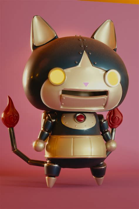 Robonyan Yokai Watch By Juan3dm On Newgrounds