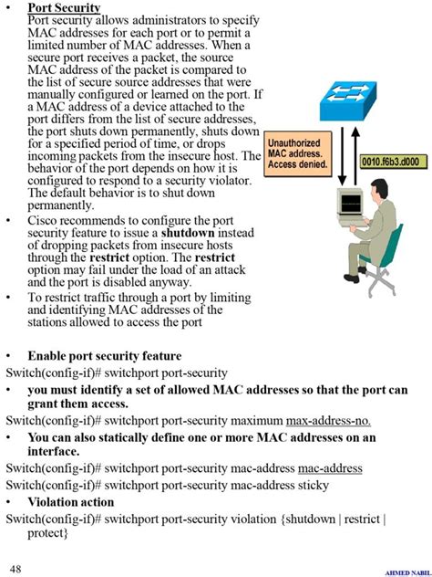 Summary Of Securing Switch Access PDF Connect Techs