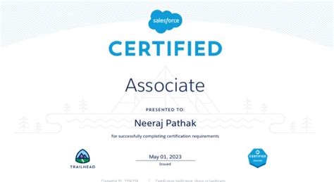 Neeraj Pathak On Linkedin Salesforce Salesforceassociate Salesforcecertified
