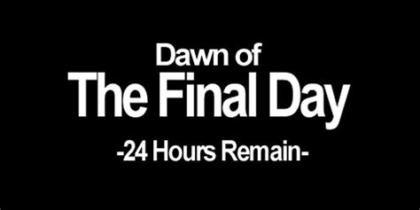 Where Does The The Dawn Of The Final Day Meme Come From