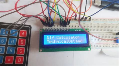 Build Diy Calculator Using Arduino Uno And Character Lcd