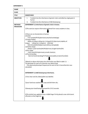 SB025 Lab Report Diversity Of Bacteria Title Diversity Of Bacteria Objectives To Demonstrate