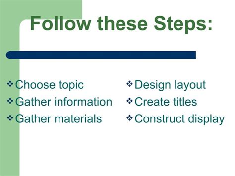 Creating A Bulletin Board PPT