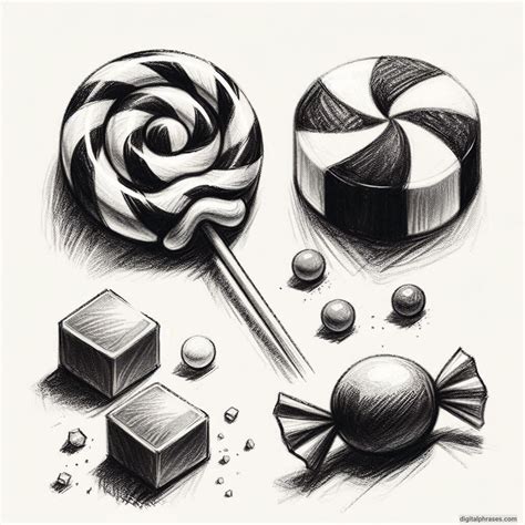 60 Candy Drawing Ideas Easy Realistic And Creative
