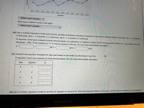 Solved B Use A Multiple Regression Model With Dummy