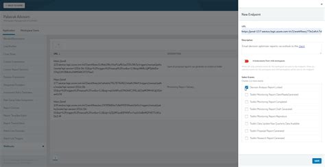 Setting Up A Decision Optimizer Webhook Using Microsoft Power Automate