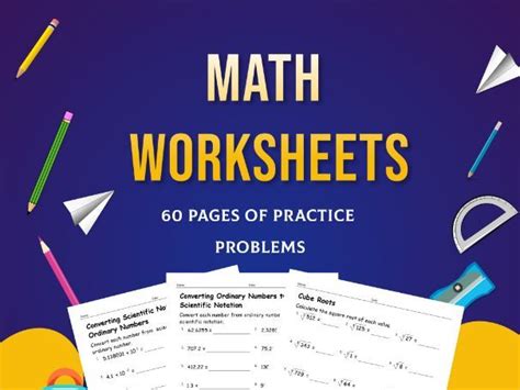 Exponents Square And Cube Roots Scientific Notation Teaching Resources