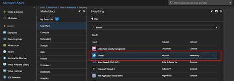 Configurer Et Déployer Un Pare Feu Azure Blog Technologique