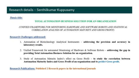 Dr Senthilkumar K On Linkedin Dear All Excited To Share That I Have Successfully Defended My