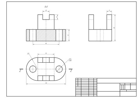 По двум видам дана фронтальная вид спереди проекция и горизонтальная вид сверху проекция