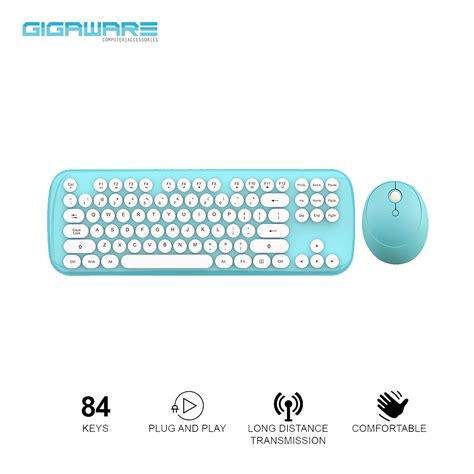 Gigaware Mofii Candy Keyboard Mouse Combo Wireless 2 4g Mixed Color 87 Key Mini Keyboard Mouse
