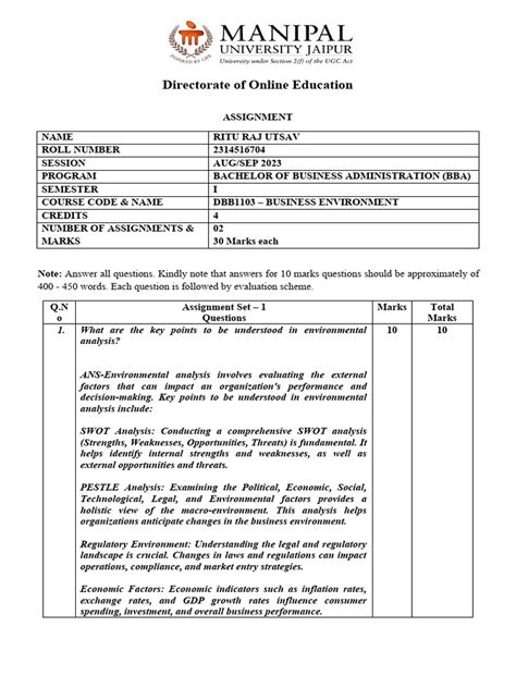 Assignment Dbb1103 Bba 1 Set 1 And 2 Aug Sep 2023 Pdf