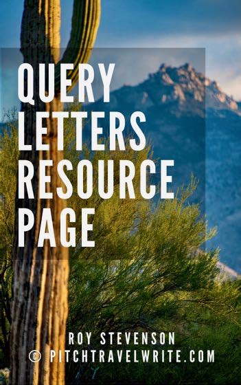 Writing A Query Letter To Sell Your Articles