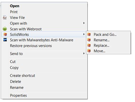 How To Rename Move Solidworks Files Correctly In Windows Explorer