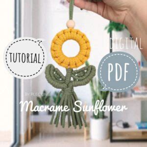 21 Super Cute Beginner Friendly Macrame PDF Tutorials By Plecione Macrame For Beginners