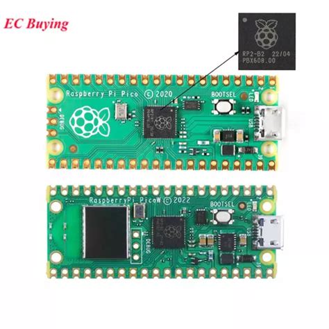 Carte Raspberry Pi Pico W Rp2040 Processeur Double Cœur Arm Cortex M0 Eur 15 64 Picclick Fr