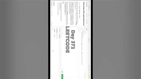 Day 372 Leetcode Problem 2284 Swift Daily Challenge Swiftui Coding Leetcode Youtube