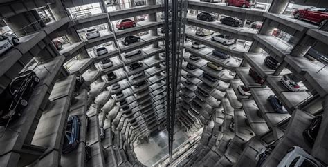 Premium Ai Image Future Of Parking Automated Parking Systems Parking Lots Technology To