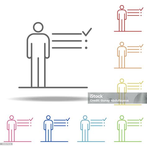 실업가 아이콘 멀티에서 개념적 인물의 요소 색상 스타일 아이콘 정보 그래픽 모바일 응용 프로그램 웹 디자인 웹 사이트에 대 한 간단한 아이콘 0명에 대한 스톡 벡터 아트 및