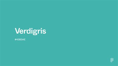 Verdigris Color Hex Code Palettes And Meaning Figma
