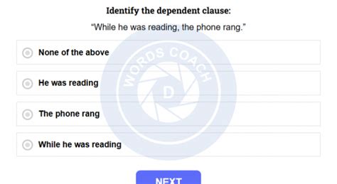 Phrases And Clauses Exercises Word Coach