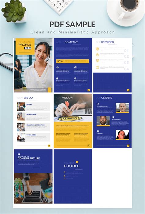 Interactive PDF On Behance