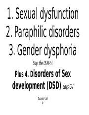 Understanding Sexual Dysfunction Insights From DSM And Bio Course Hero