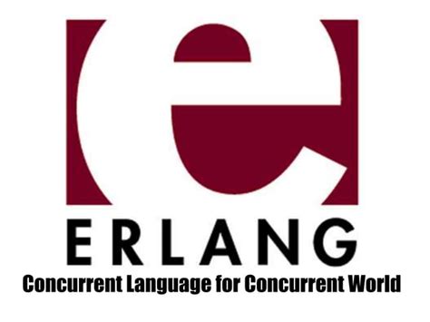 Erlang Concurrent Language For Concurrent World Ppt