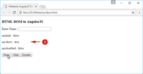 AngularJS DOM Wikitechy
