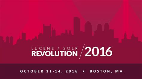 Rebuilding Solr 6 Examples Layer By Layer Presented By Alexandre