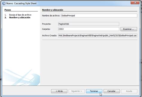 HTML5 Y CSS3 Crear Una Hoja De Estilos Y Cargarla En Un Documento HTML