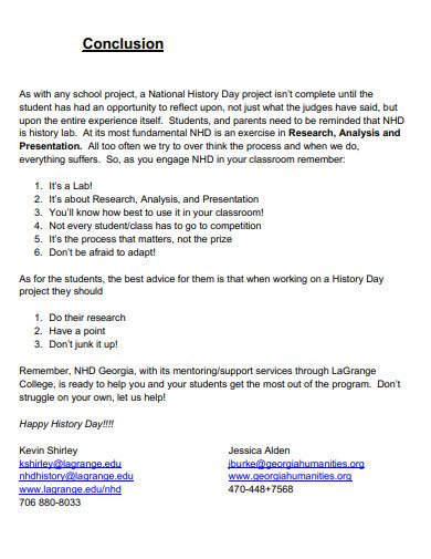 Research Paper Conclusion Examples To Download