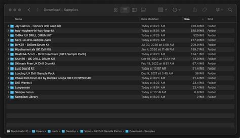 2500 Free Uk Drill Samples 3gb Free Drill Sample Packs