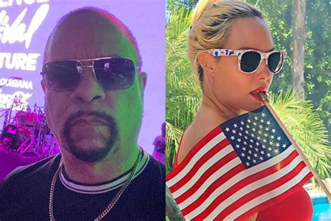 Ice T Blasts Weirdo Fans Criticizing His Wife Coco Austin Over Racy July Th G String Photo