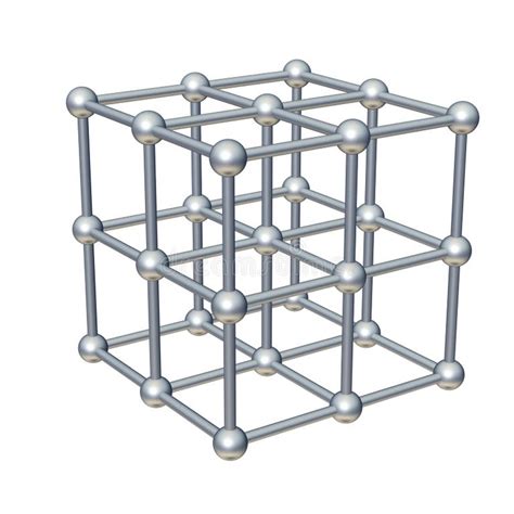 3d Cube Model Stock Illustrations 10554 3d Cube Model Stock