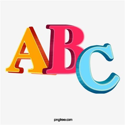 English Alphabet Abc Png Image