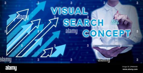 Sign Displaying Visual Search Concept Business Showcase Perceptual