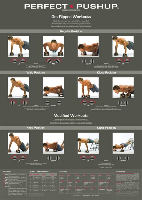 Perfect Pushup Workout Routines Perfect Pushup Push Up Workout Get Ripped Workout