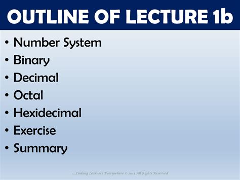 SOLUTION Lecture 1c Number System Studypool